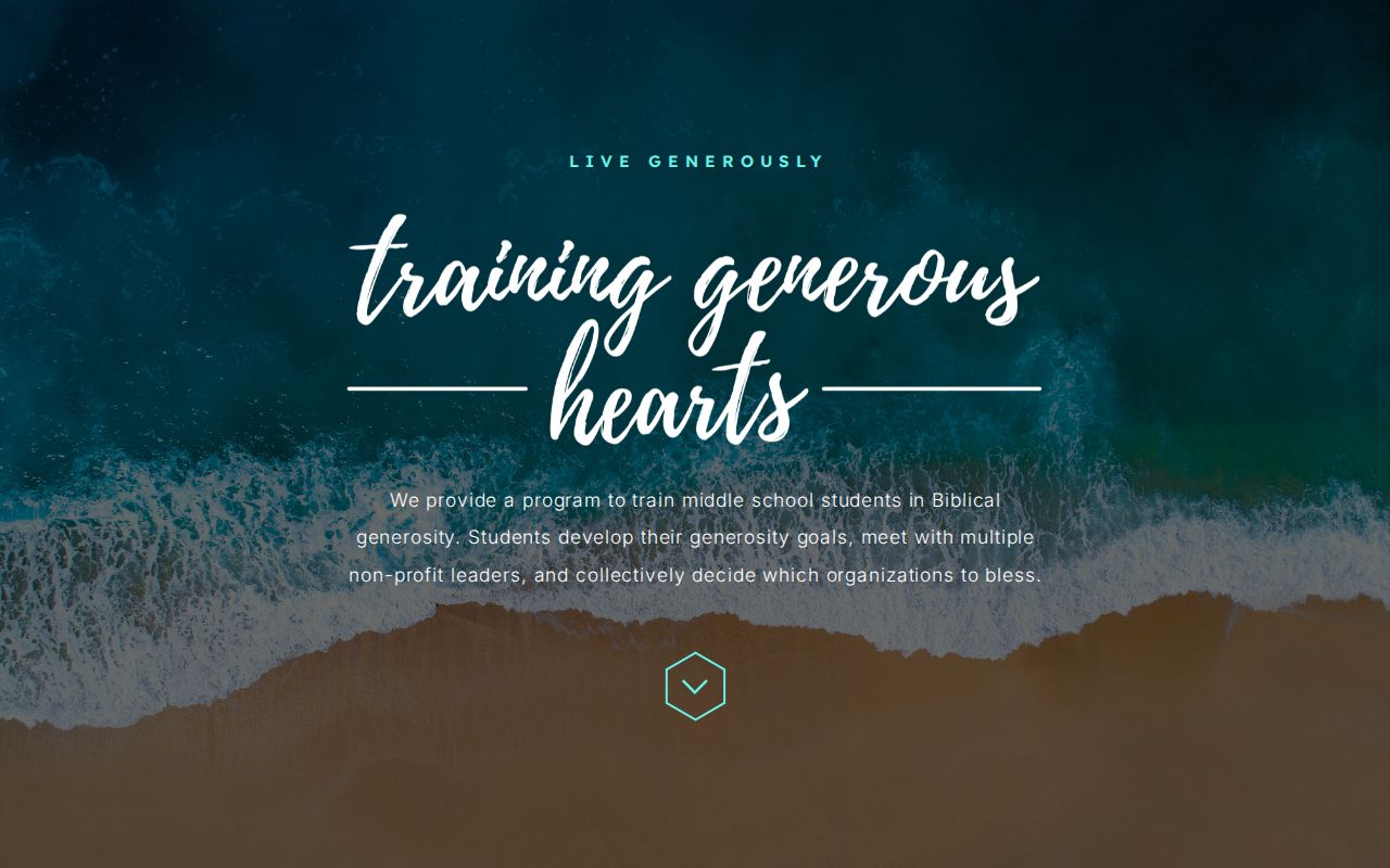 Training Generous Hearts